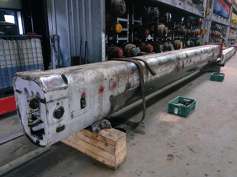 Telescopic boom sections | Grove GMK 3055 telescopic section 1 | UCM ...