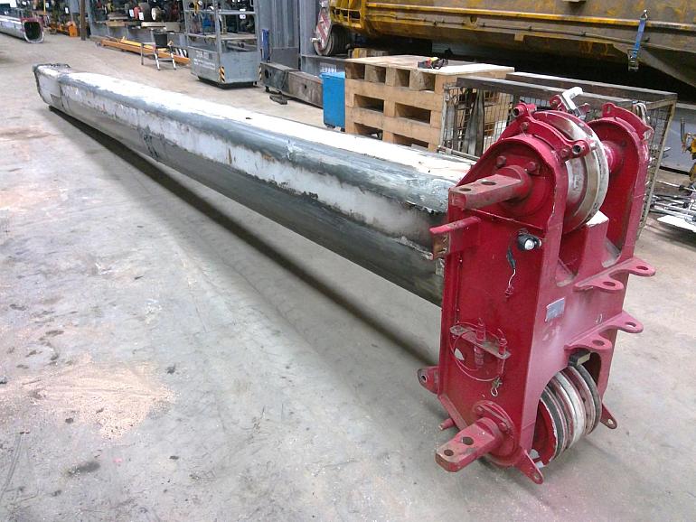 Telescopic boom sections | Grove GMK 3055 telescopic head section 5 ...