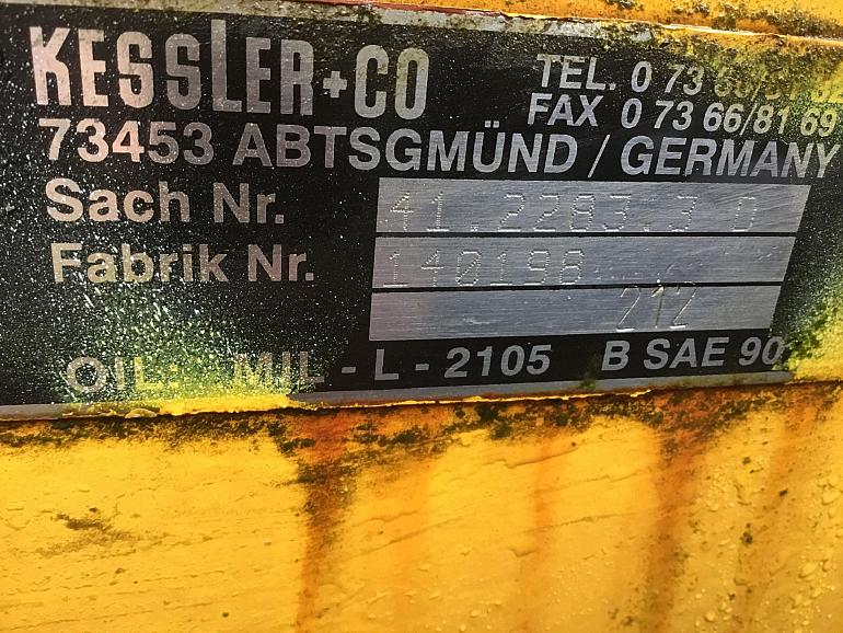 Axles | Kessler axle | UCM Holland