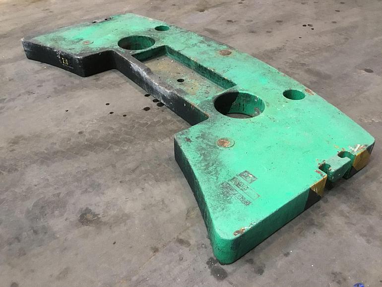 Contrapesos | Faun ATF 60-3 counterweight 2.0T | UCM Holland
