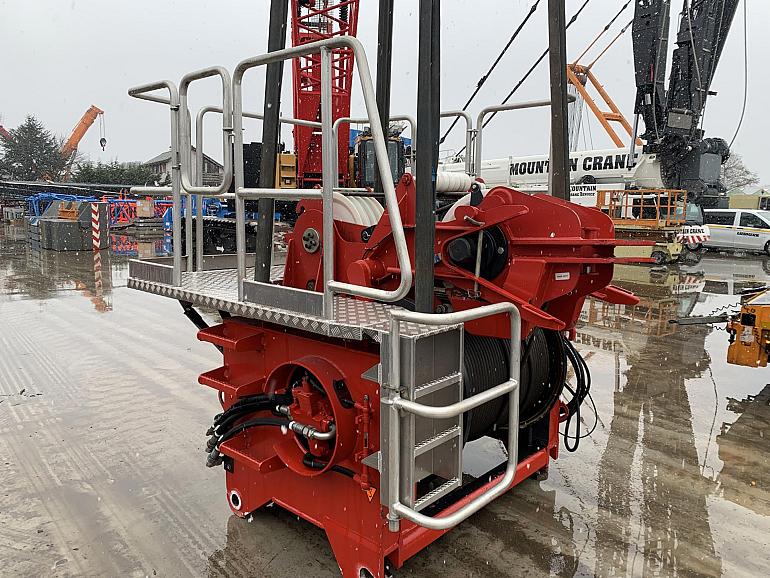 Winches | Grove GMK 6400 winch 2 | UCM Holland