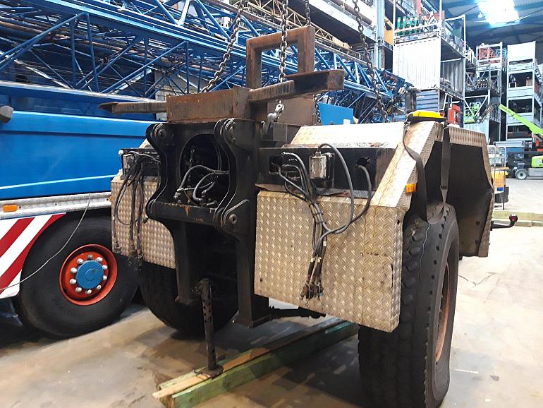 Axles | Add on axle for Liebherr crane | UCM Holland