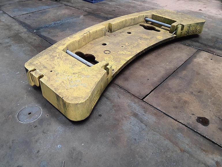 Counterweights | PPM ATT 400-3 counterweight 1.3 ton | UCM Holland