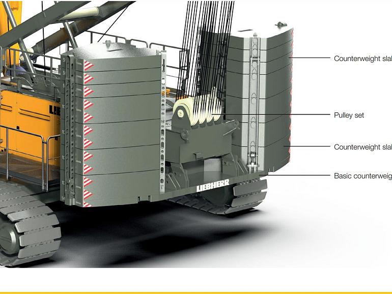 Counterweights | Liebherr LTM /LR counterweight 10T | UCM Holland
